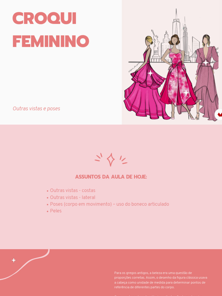 Croqui Fem Outras Poses | PDF | Beleza | Moda