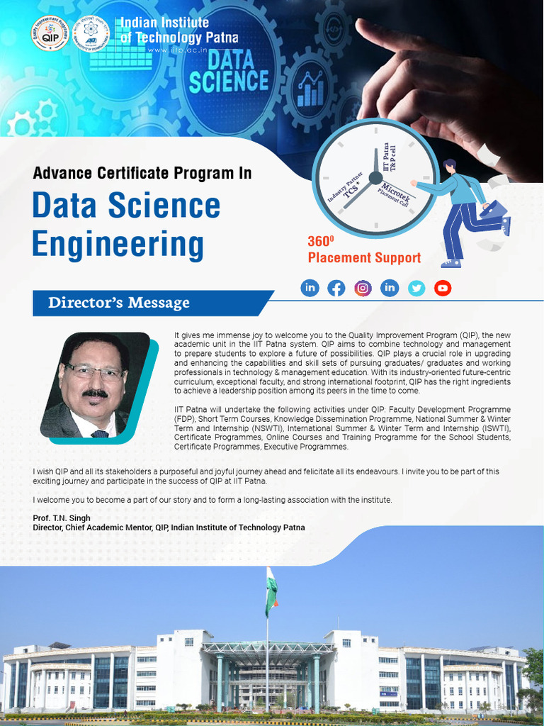 Advance Certificate Program in Data Science Engineering | PDF