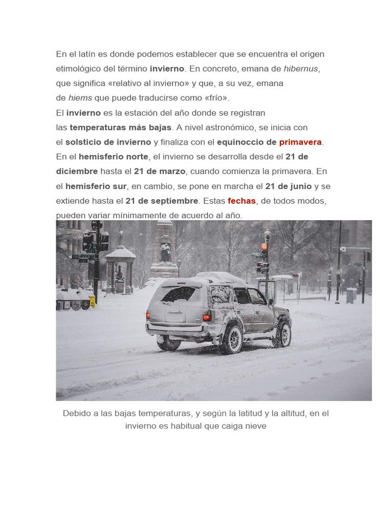 Invierno | PDF