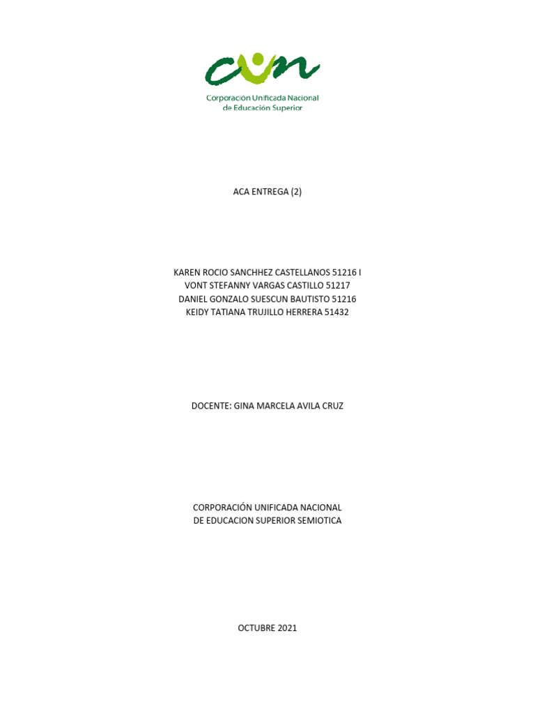 Aca Segunda Entrega | PDF