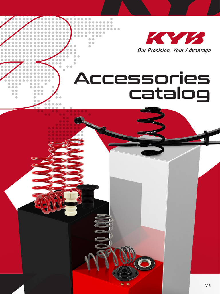 KYB Accessories+catalog+V.3 | PDF | Toyota | Vehicles