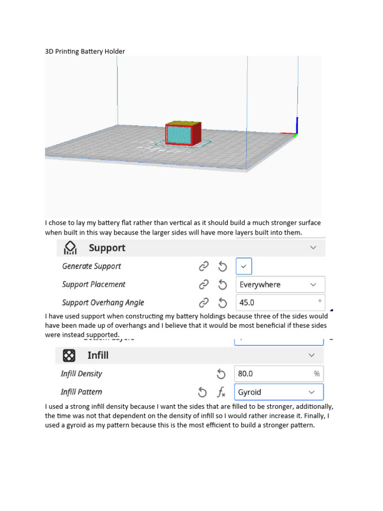 3D Printed Battery Holder Design Guide | PDF | Art