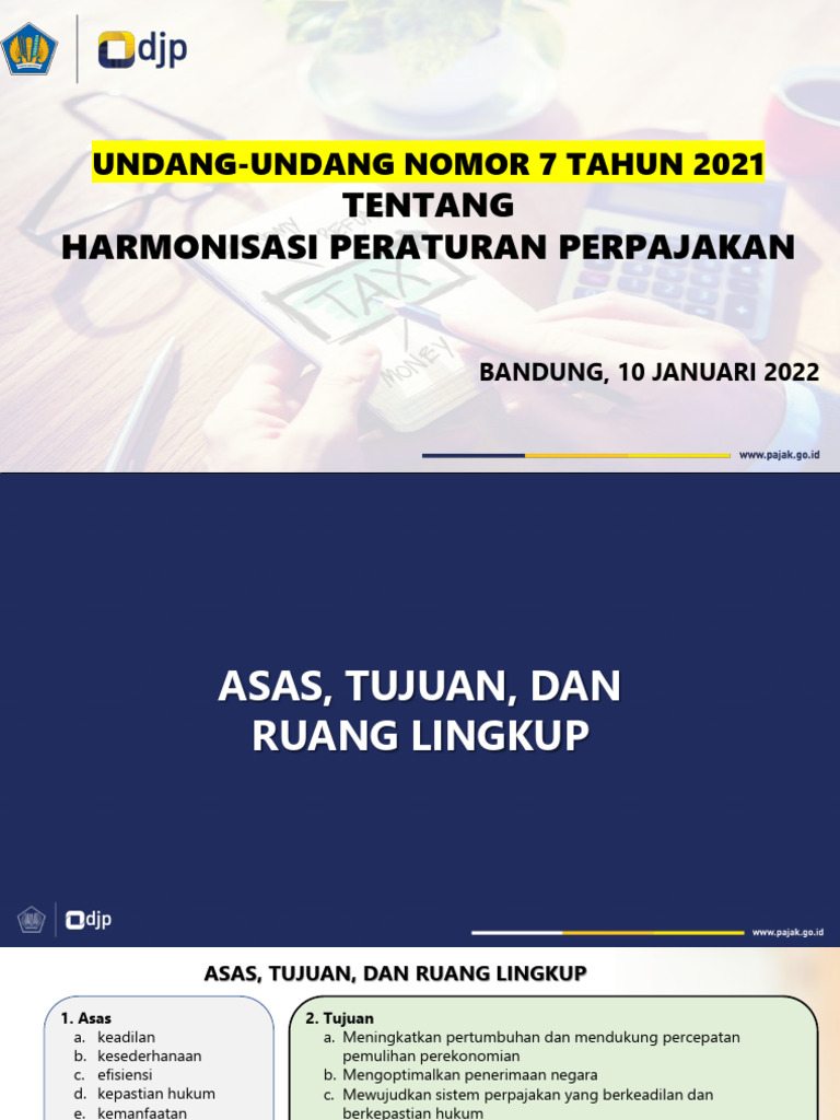 2021 Uu HPP Ver KPDJP | PDF