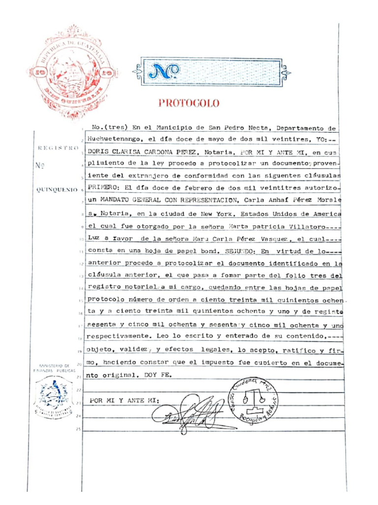 PROTOCOLIZACIÓN | PDF