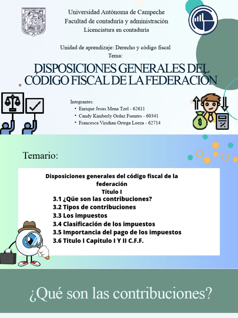 Disposiciones Generales Del Código Fiscal de La Federación | PDF