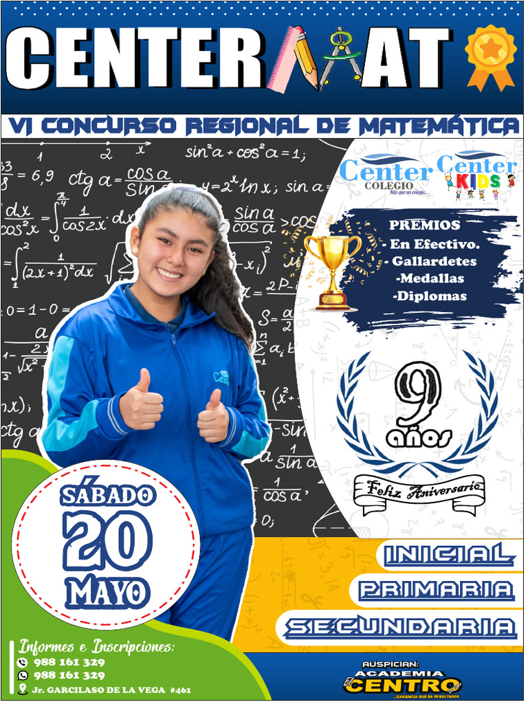 Bases Centermat 2023 | PDF | Matemáticas