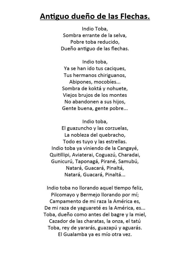 Antiguo Dueño de las Flechas | PDF