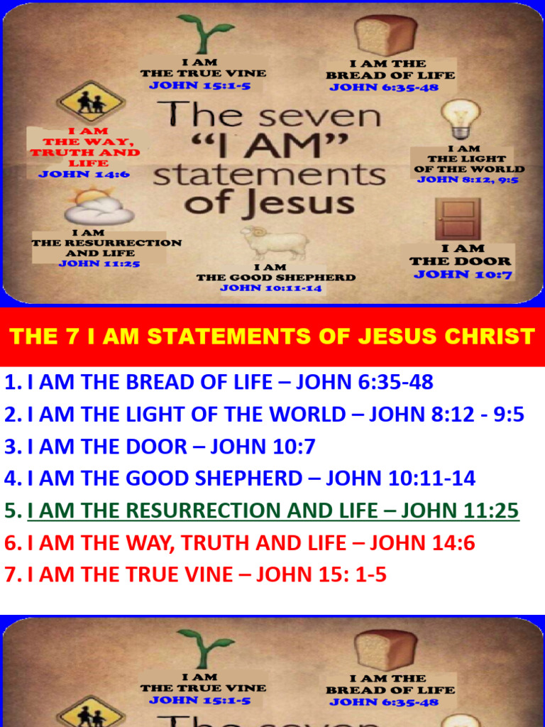 1 Jesus I Am The Bread | PDF | Eternal Life (Christianity) | Assurance ...