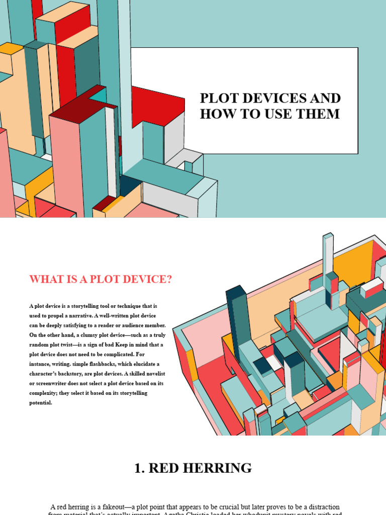 Plot Devices And How To Use Them PDF Plot Narrative 