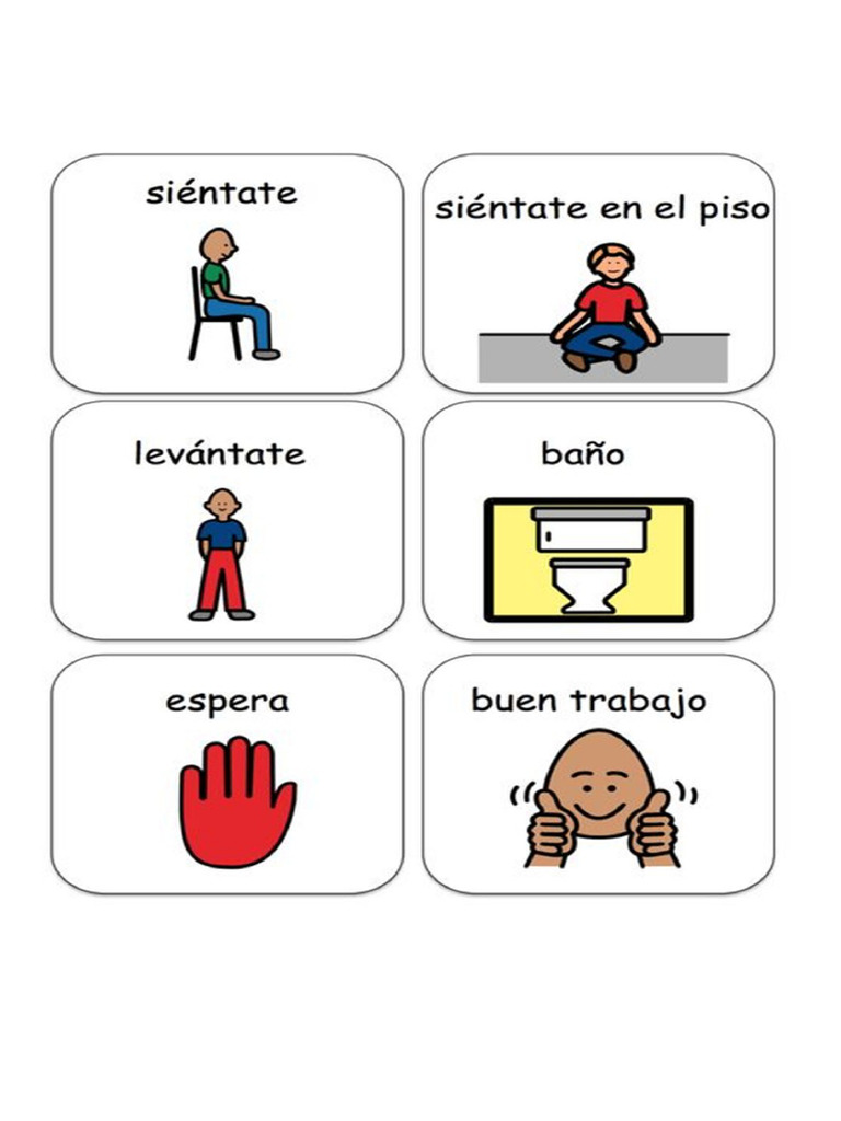 Pictogramas Autismo | PDF