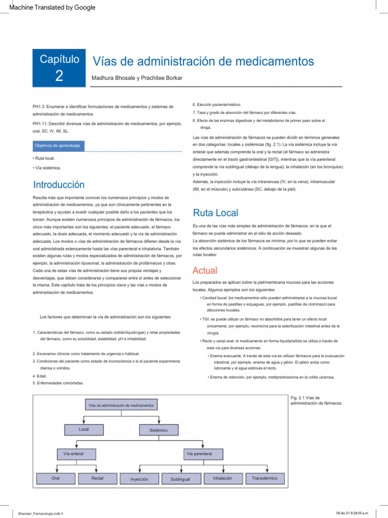 Bhandari Sample Chapter | PDF | Medicamentos con receta | Inyección ...