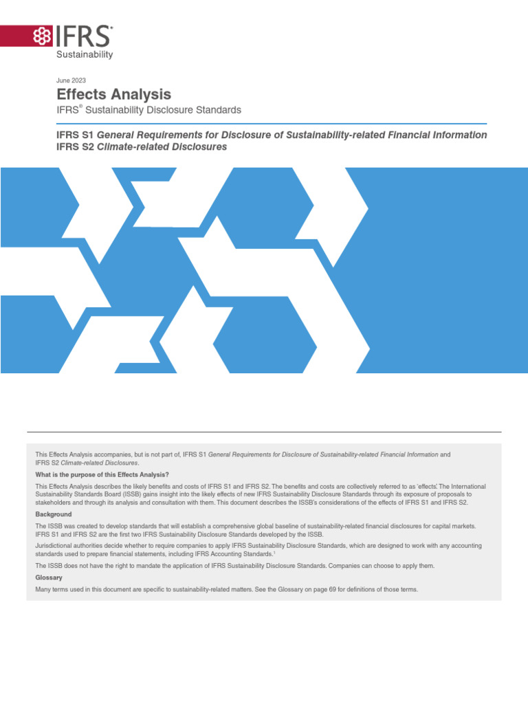 IFRS Effects Analysis | PDF | International Financial Reporting Standards | Business