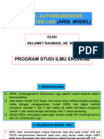 Model Data Panel Dinamis - BJ | PDF | Metode & Bahan Ajar