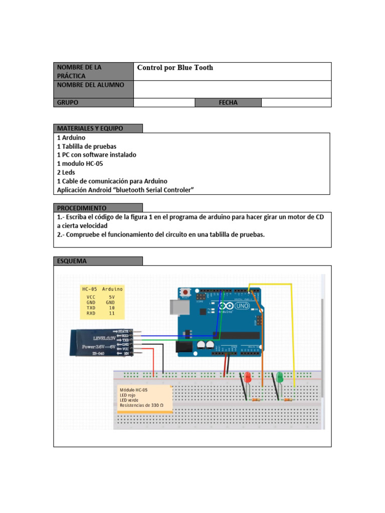 Practicas Blue Thoot (3) | PDF | Arduino | Software