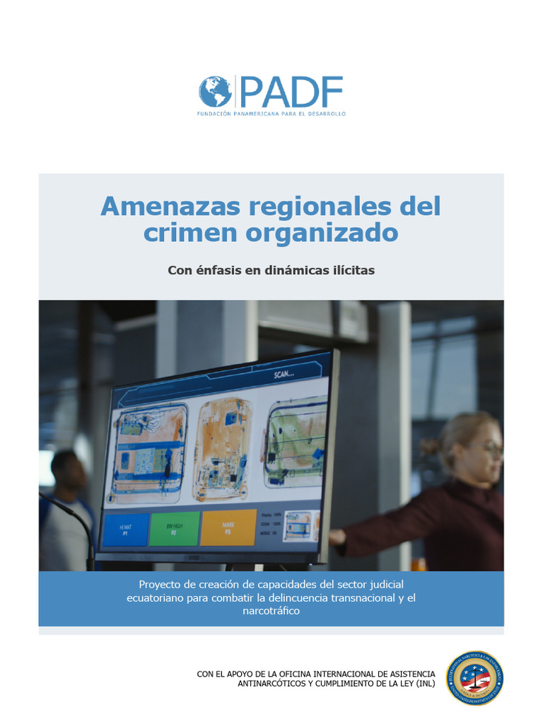 3 Amenazas Regionales Del Crimen Organizado Rodolfo Parra | PDF | Crímenes | Crimen y violencia