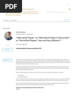 Alternative Payee. | PDF | Accounts Payable | Payments