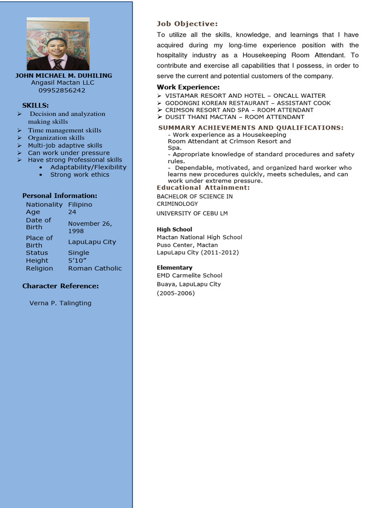 New JM Resume1.2 | PDF