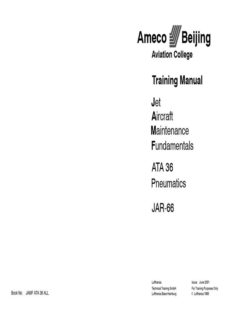 ATA 36 Pneumatics | PDF | Valve | Engines