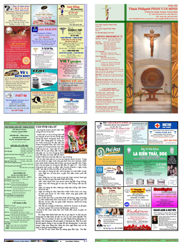 PDF Doc - Giao Xu Thanh Philipphe Phan Van Minh | PDF