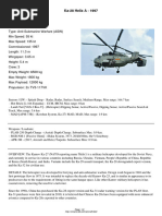 Kamov Ka-27 Helicopter Overview | PDF | Military Aircraft | Aircraft ...