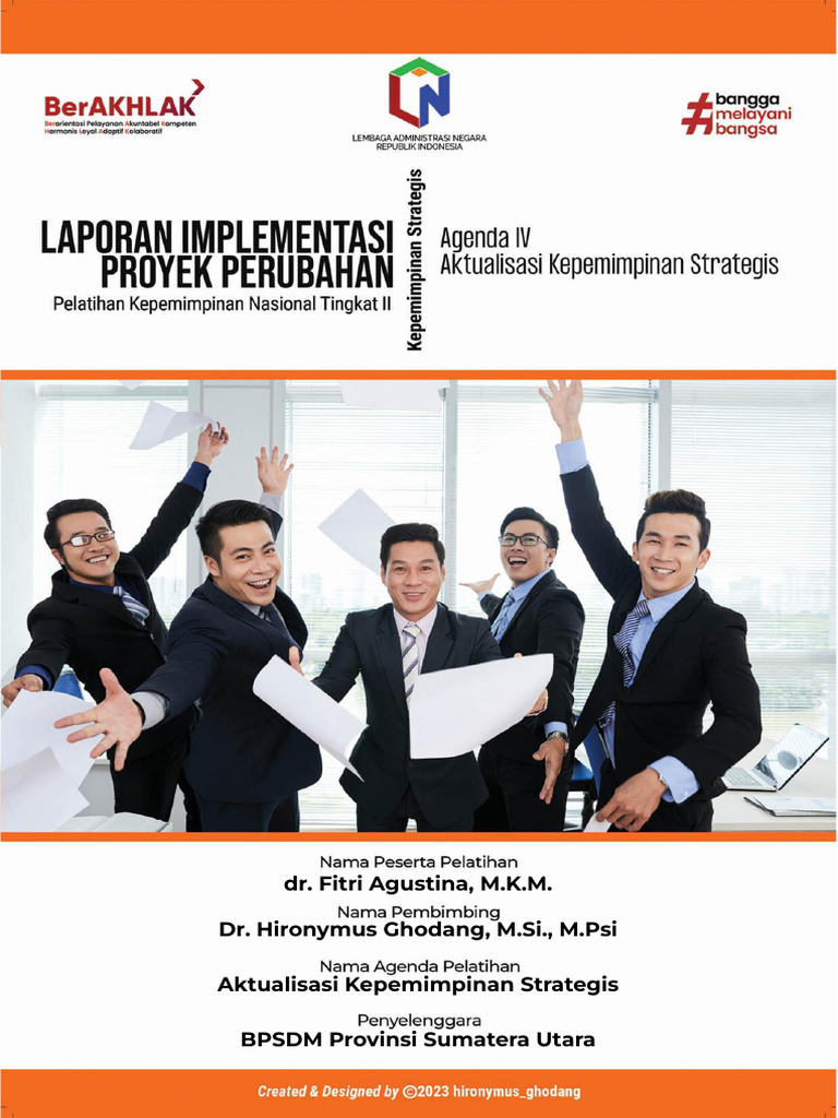 Laporan Implementasi Proyek Perubahan PKN Tingkat II | PDF