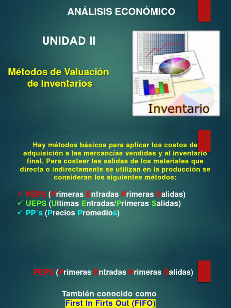 Cuadro Comparativo De Métodos De Valuación De Inventarios. – TMBI