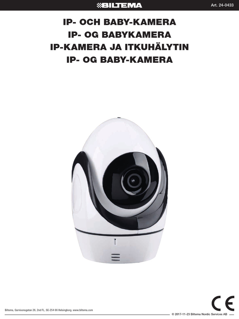 Biltema 24-0433 IP Camera | PDF