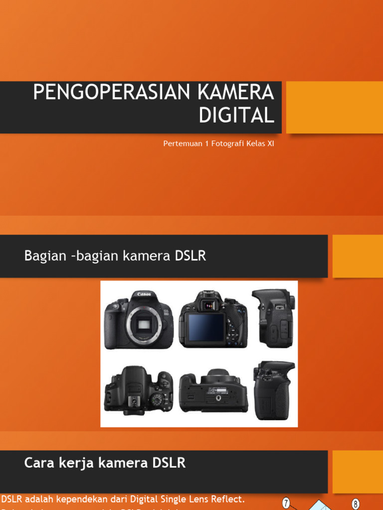 Pengoperasian Kamera Digital | PDF