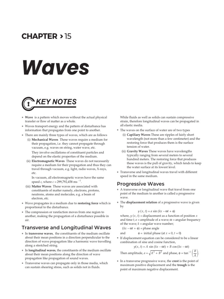 Waves | PDF | Waves | Sound