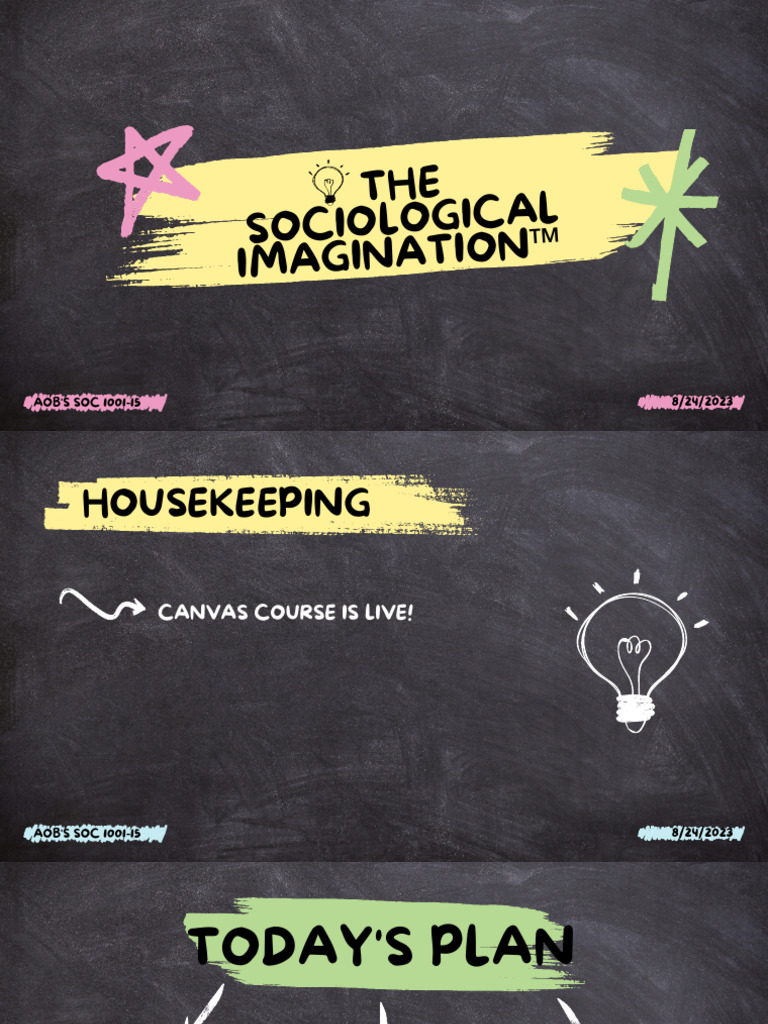 The Sociological Imagination (TM) | PDF | Behavioural Sciences | Science