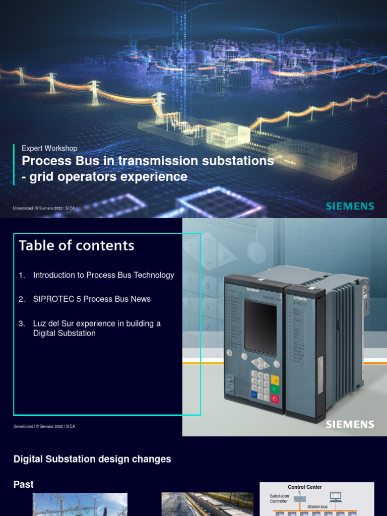 Process Bus Customer Experience en | PDF | Electrical Substation | Computer Science
