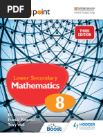 Cambridge Lower Secondary Maths Stage 9 Student's Book (2ed) (Collins) | PDF