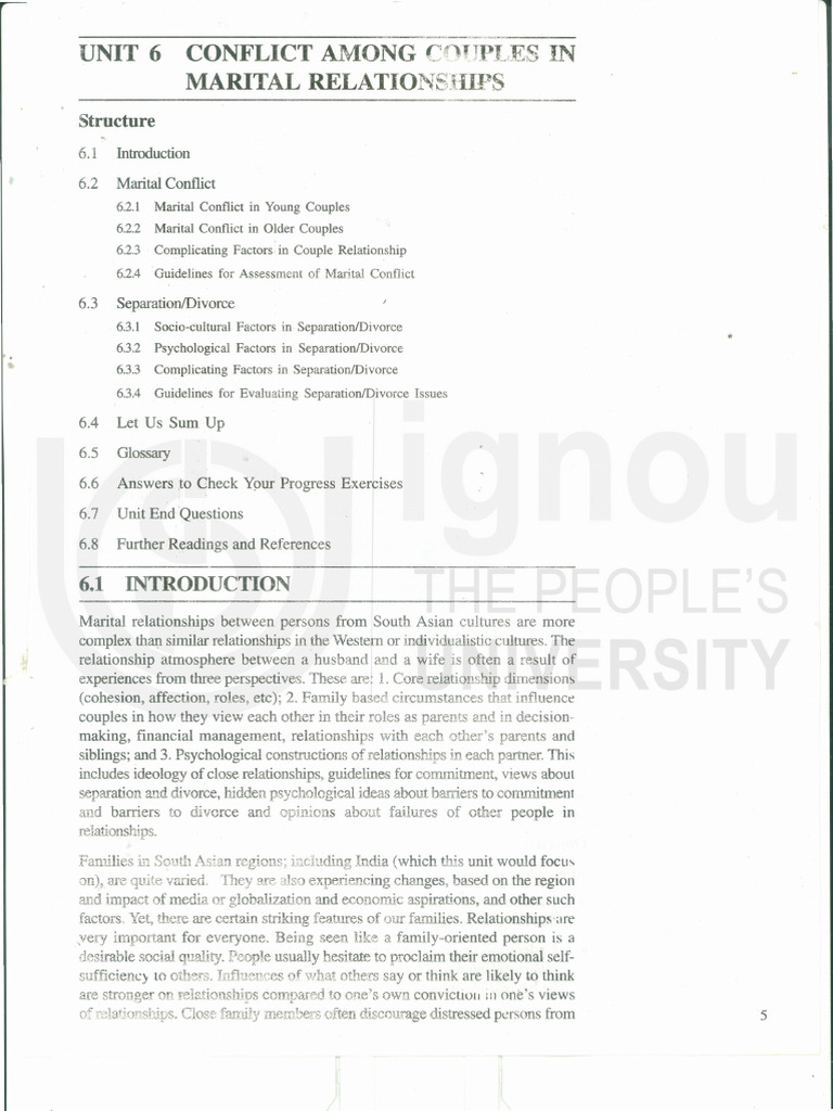 Conflict Among Married Couples Pdf