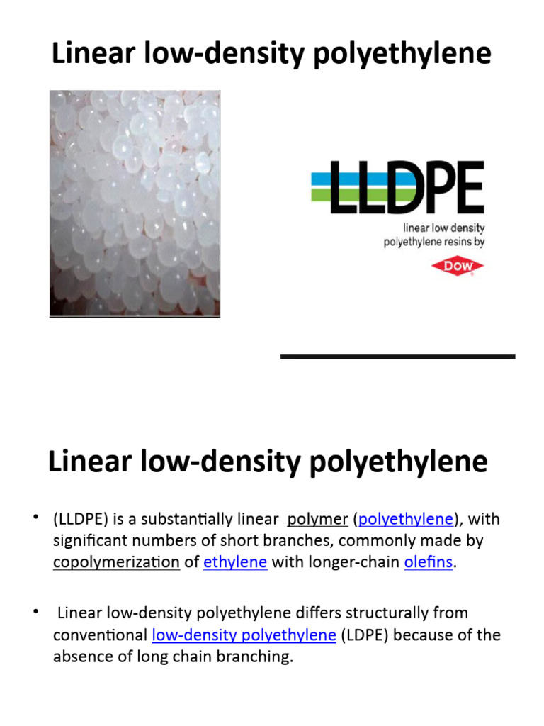 Lldpe Uhmwldpe Cpe Jan 2018 | PDF | Polyethylene | Polymers