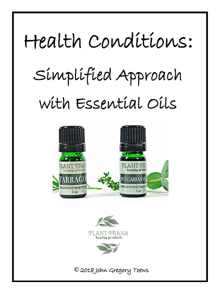 Health-Conditions Using Essential Oils | PDF | Pain | Injury