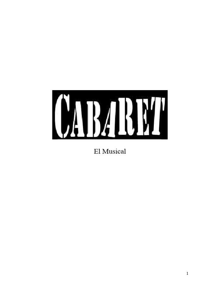 Cabaret (España) | PDF