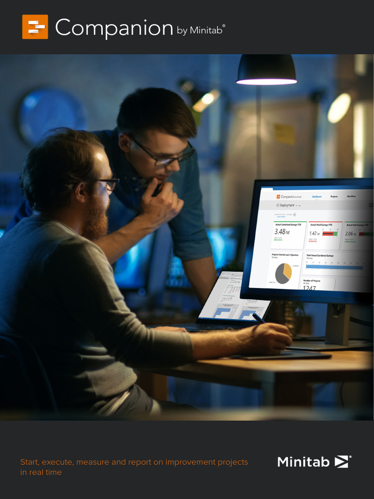 Companion by Minitab Brochure EN | PDF | Simulation | Real Time Computing