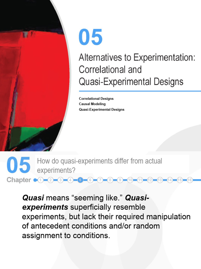 Correlational Designs Causal Modeling Quasi-Experimental Designs | PDF