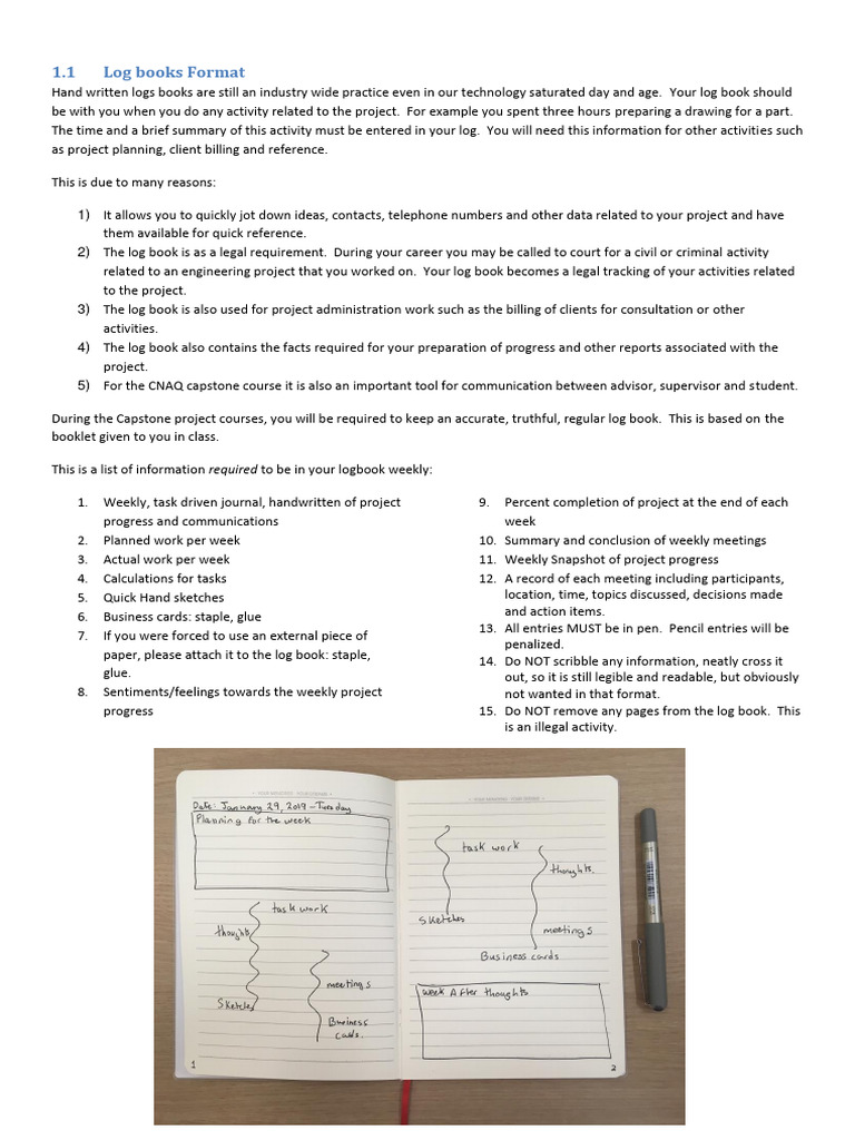 How To Log Book-Manual Method | Download Free PDF | Books