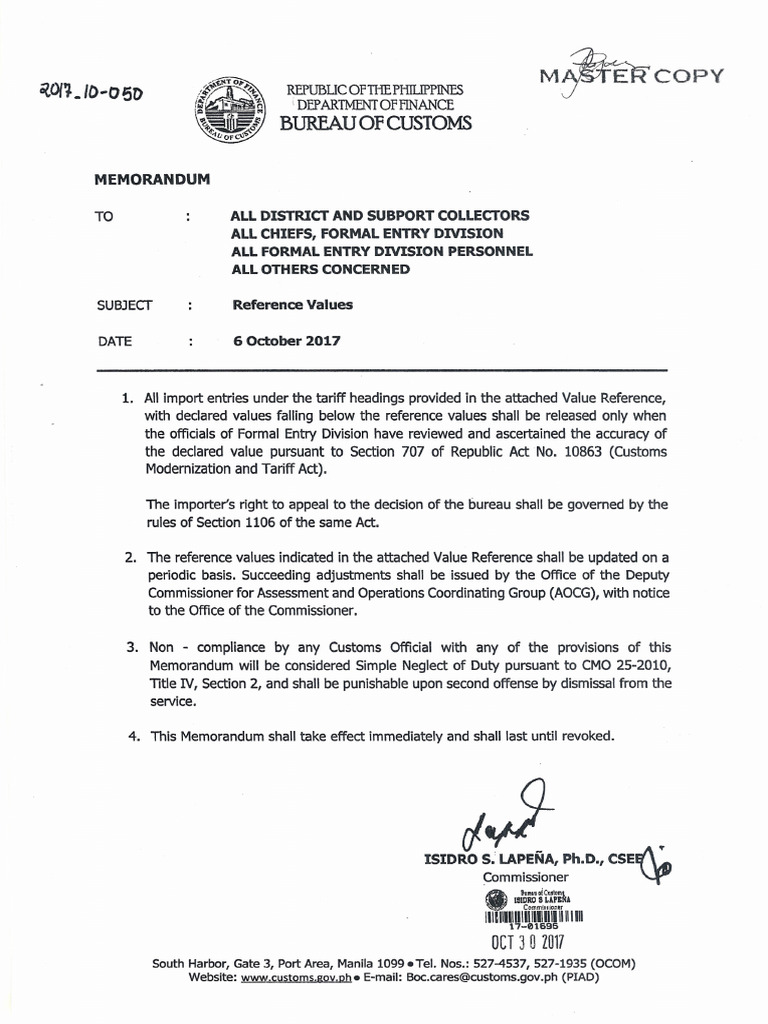 Mem 2017-10-050 Reference Values 1 | PDF | Offal | Beef