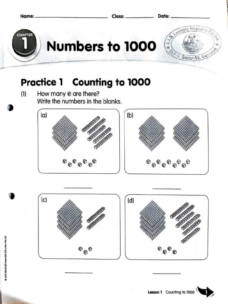 Math MY PALS Book 2A Numbers Chapter 1 | PDF