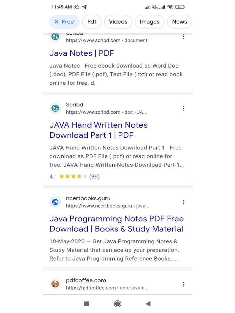 HTML Notes | PDF