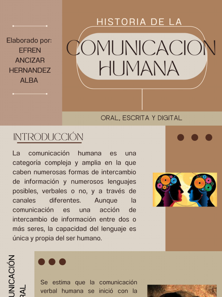 Historia De La Comunicacion Humana Consulta Pdf
