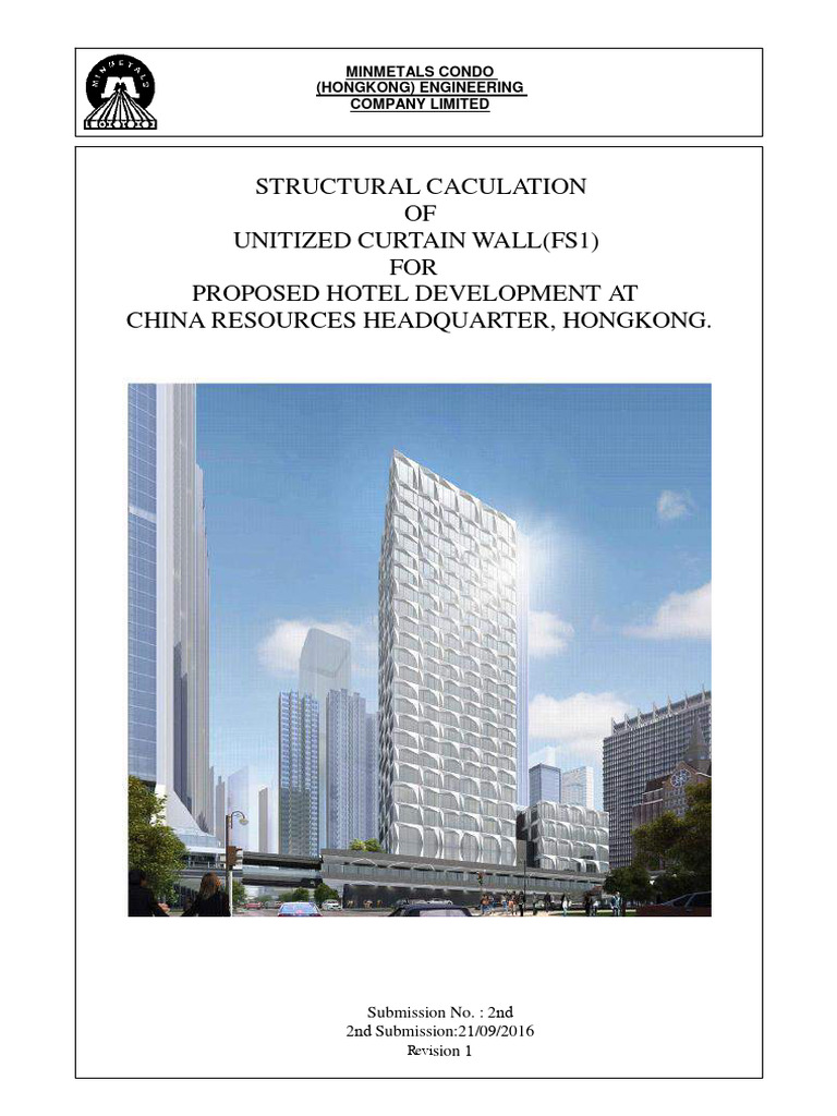 Structural Calculation of Zone T1 Rev.1 - 2nd Sub | PDF | Strength Of ...