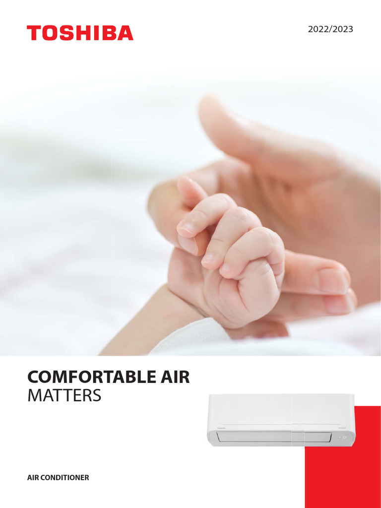 Toshiba Catalogue-AirCond | PDF | Air Conditioning | Manufactured Goods