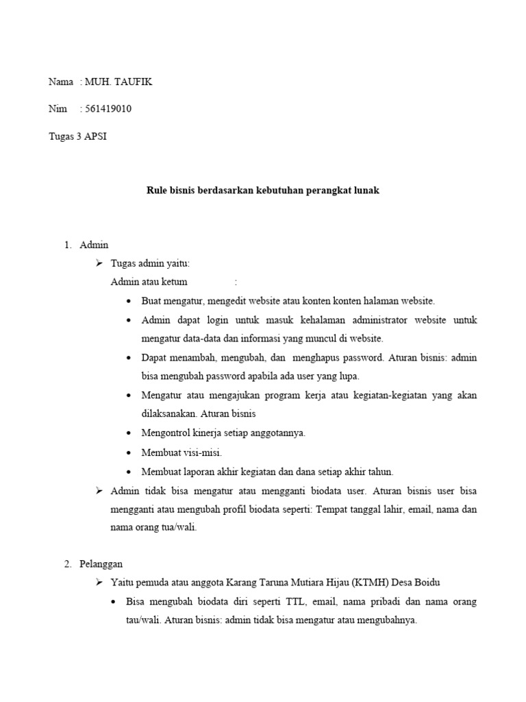 Tugas 3 Apsi Muh Taufik | PDF