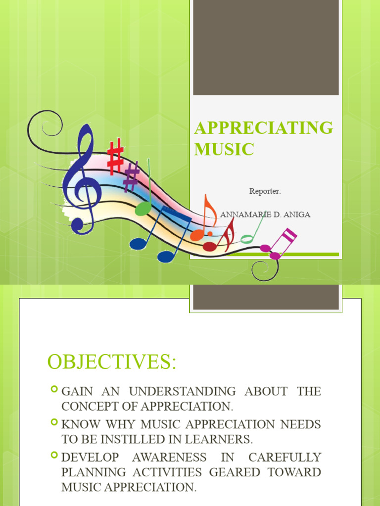 Appreciating Music | PDF