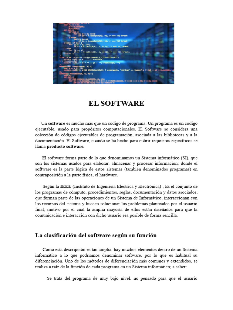 Unidad 2. Fundamentos de La Ingenieria de Software - Parte1 | PDF | Computadoras