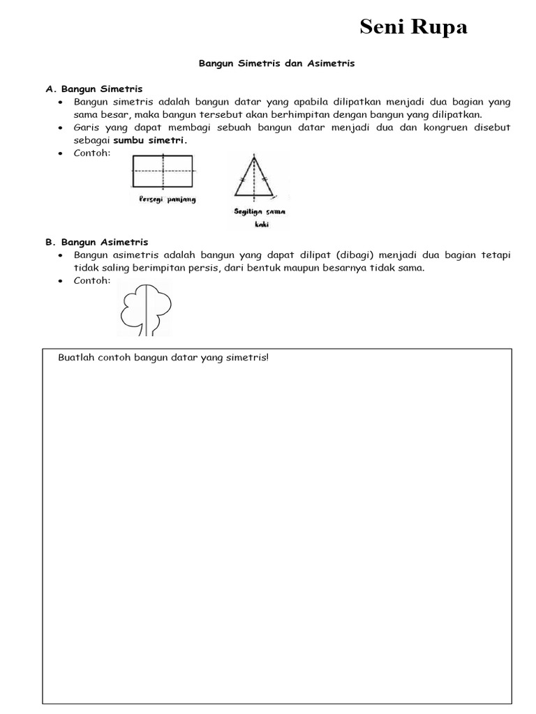 Bangun Simetris | PDF | Seni