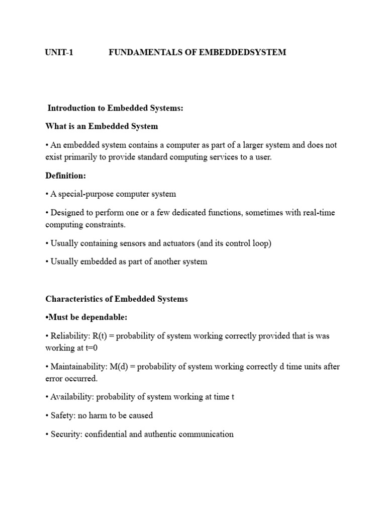 Unit 1 Ed Pdf Random Access Memory Central Processing Unit